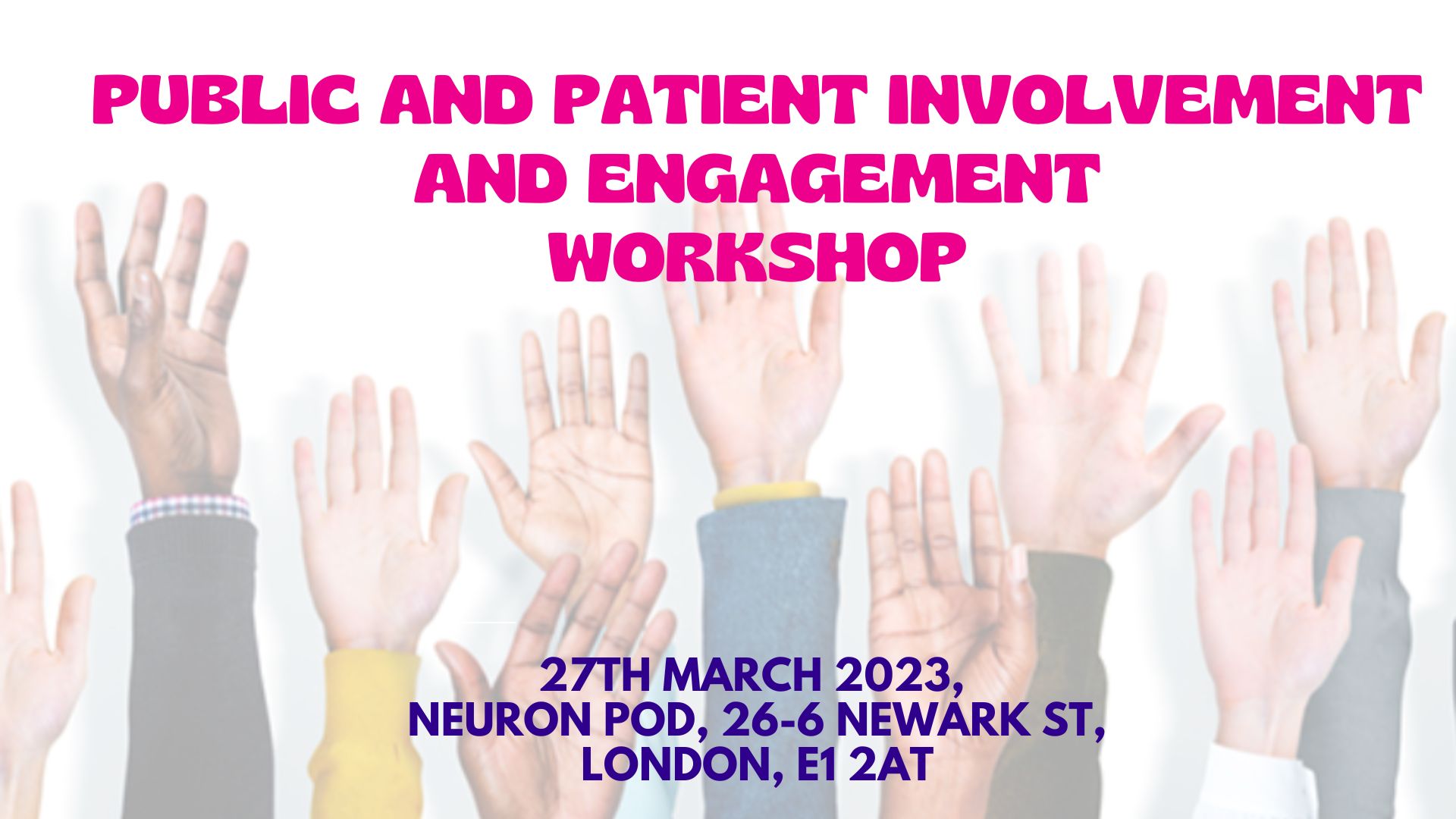 Events – CRUK – City Of London Cancer Centre